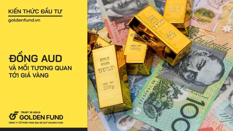 Đồng AUD và mối tương quan với giá Vàng