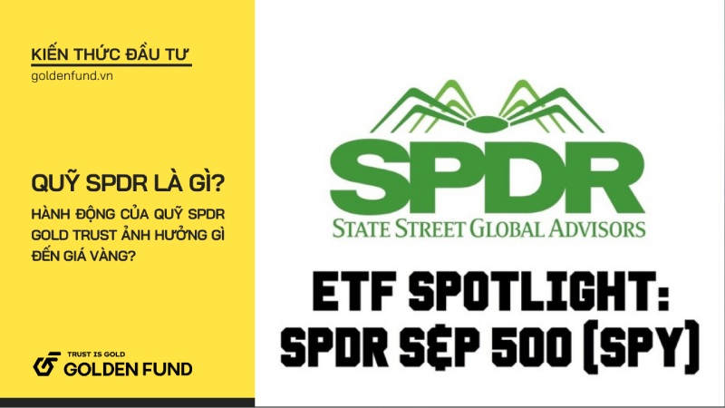 Quỹ SPDR là gì? Hành động của quỹ SPDR Gold Trust có ảnh hưởng gì đến ...
